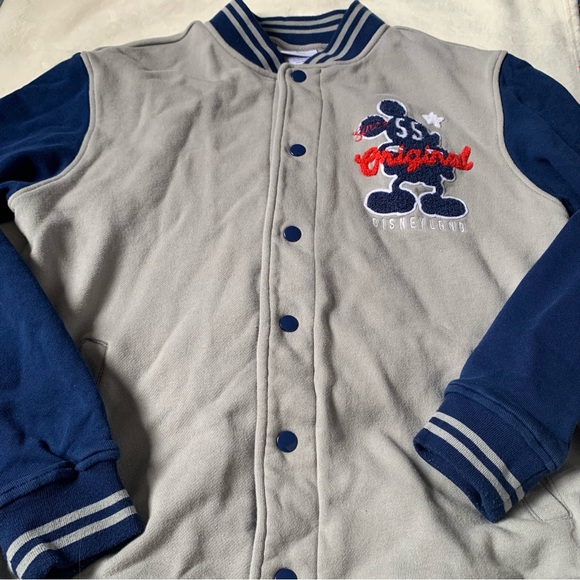 Disney | Jackets & Coats | Disneyland Park Mickey Mouse Varsity ...